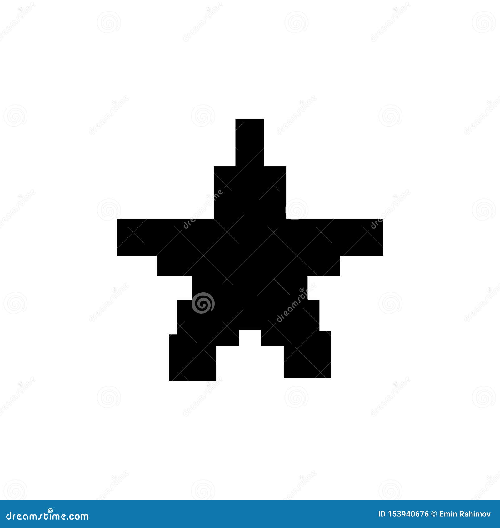 Pixel Art Star Sky At Night Cartoon Vector | CartoonDealer.com #173647921