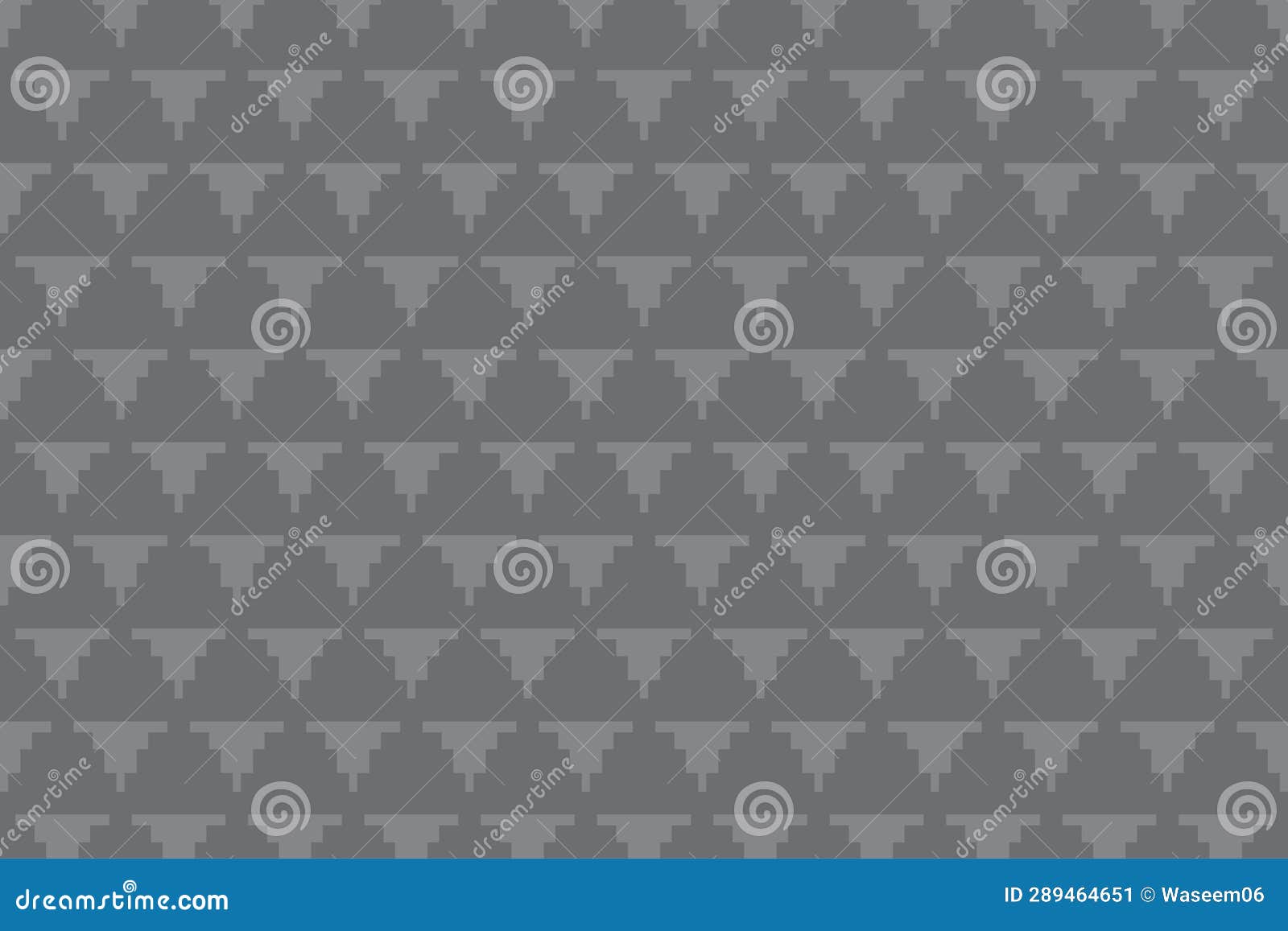 Pixel Triangle Seamless Pattern Background Stock Vector - Illustration ...