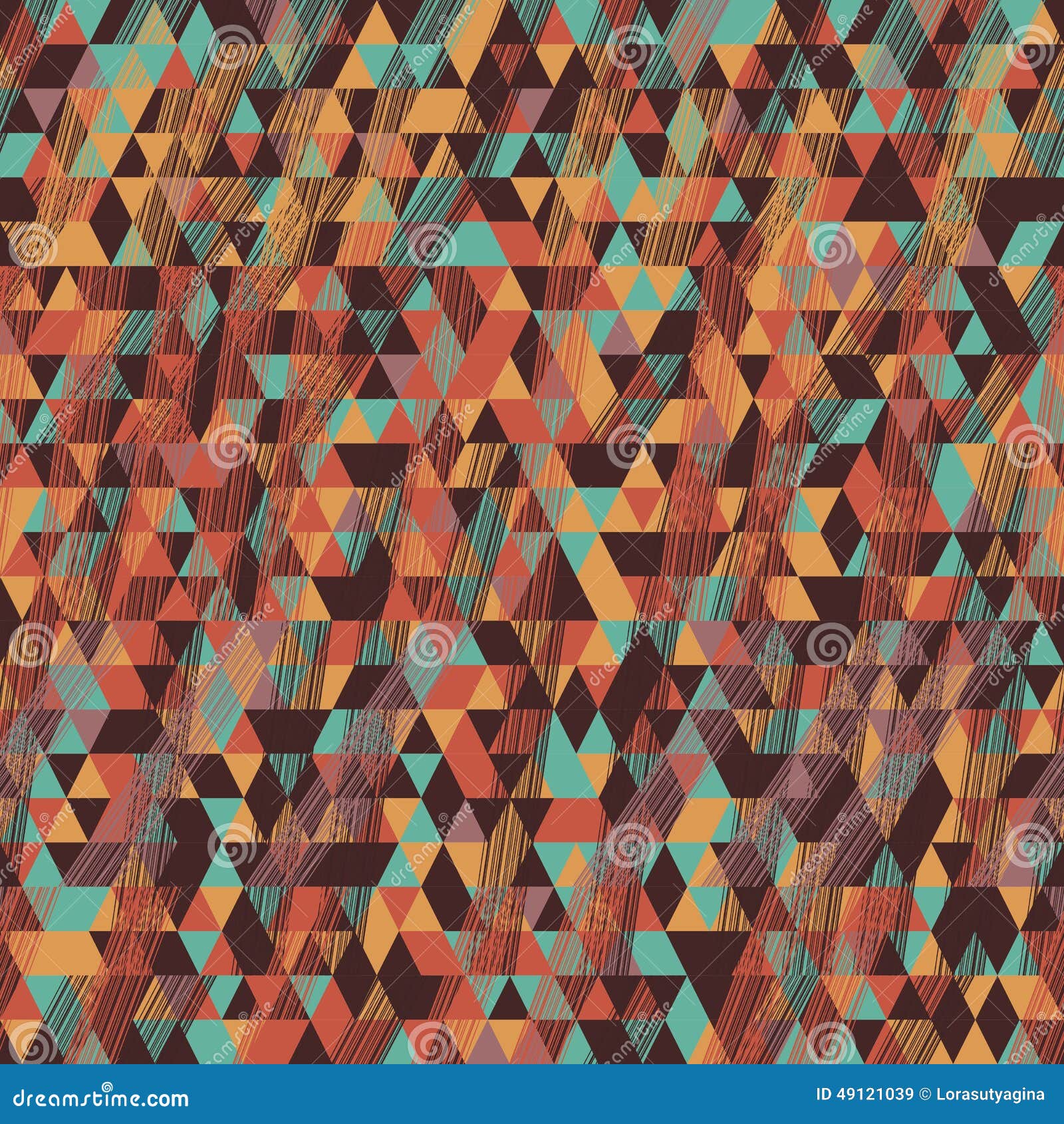 Pixel. Triangle. Seamless Pattern for Wallpaper, Web Page Background ...