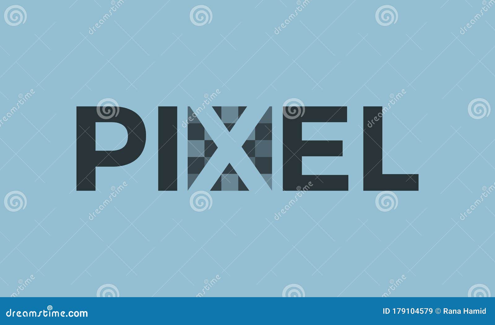 Pixel Typography Letter I Logo. Technological Modern Font Calligraphy ...