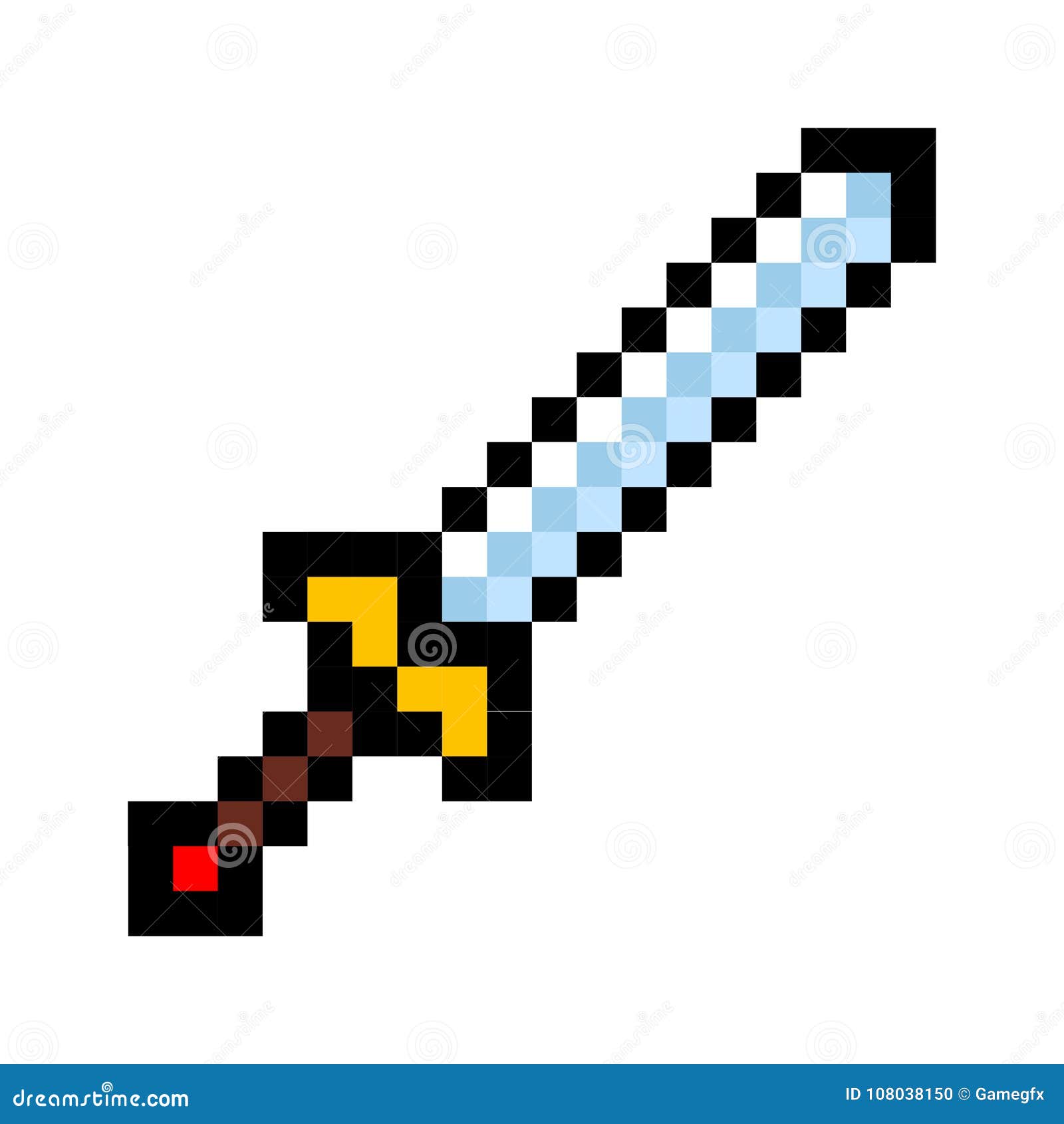 Pixel Sword Stock Illustrations 1245 Pixel Sword Stock Illustrations Vectors And Clipart
