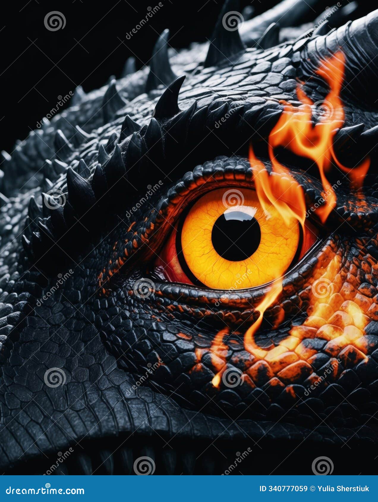 Pixel Wallpaper Featuring a Dragon Eye with Lighted Fire and a Raging ...