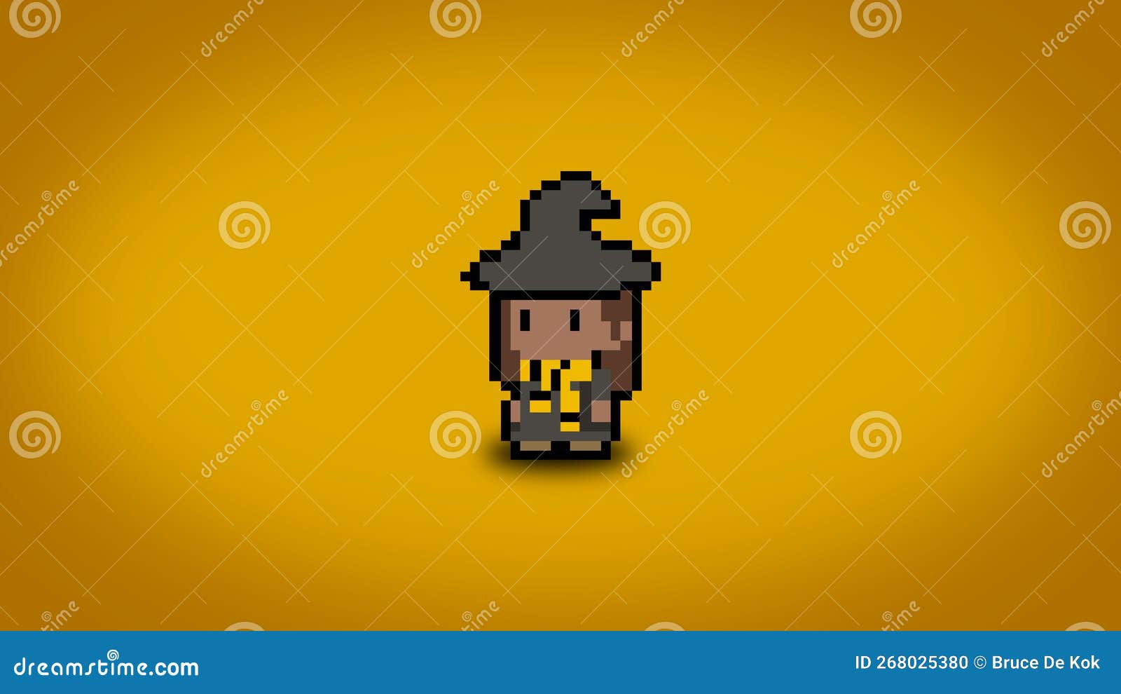 8 Bit Pixel Art Yellow Helpless, Disappointed And Upset Face Icon ...