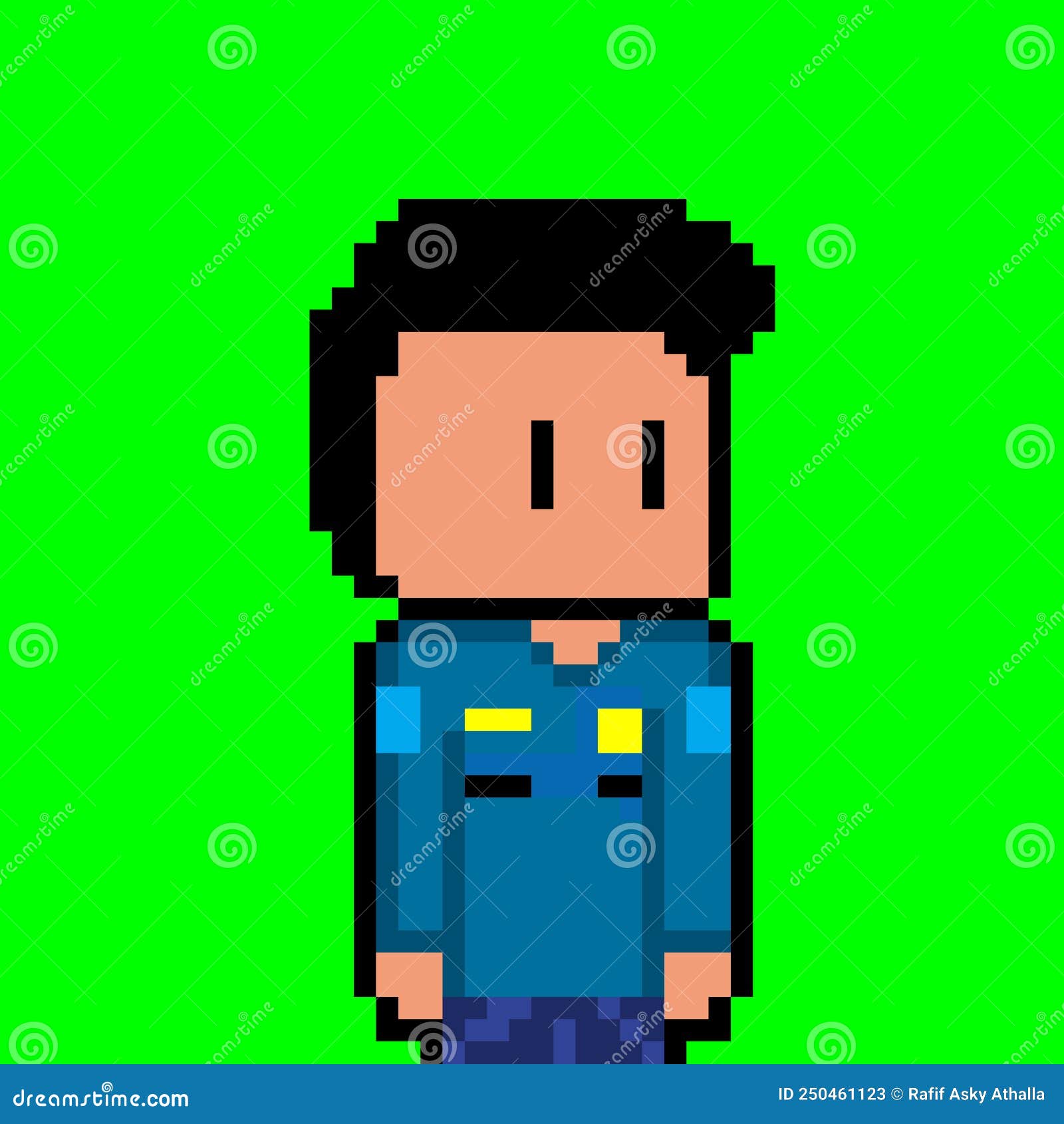 PixelArt : Fire fighters stock illustration. Illustration of sculptor ...