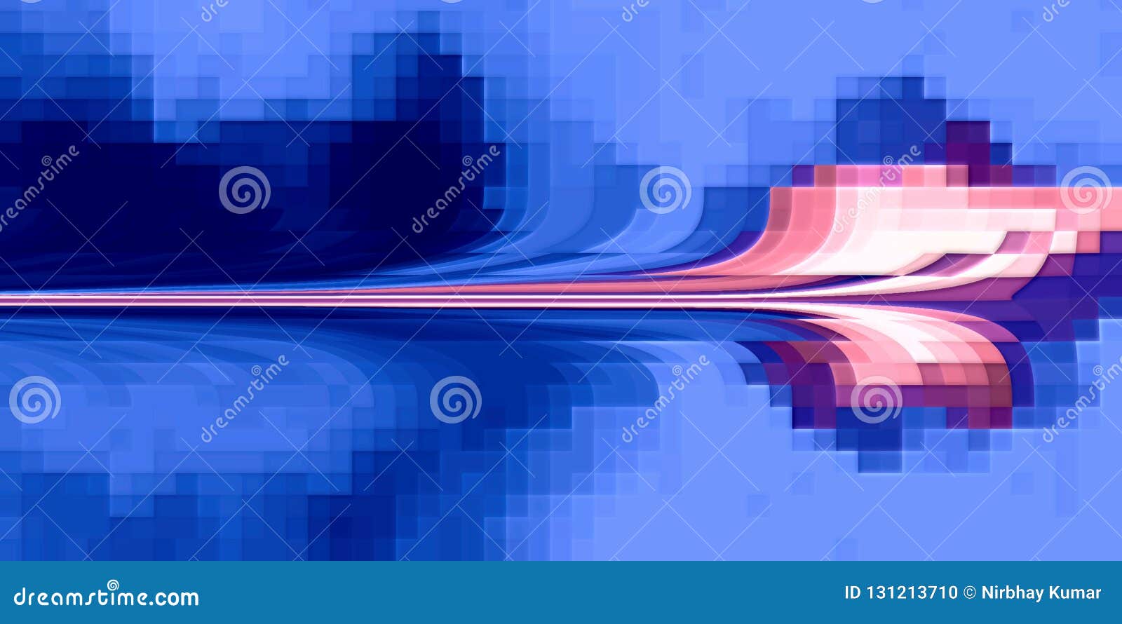 Pixelated Background With Bright Gradient And Blur Effects Stock ...