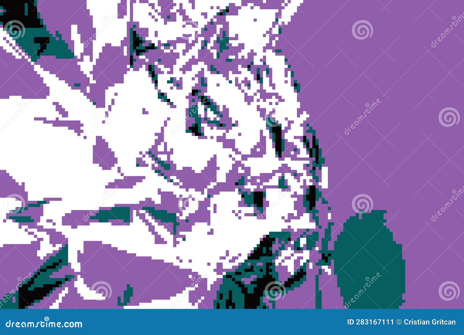 Pixelated 8 Bit Square Abstract Background High Resolution JPG Image ...