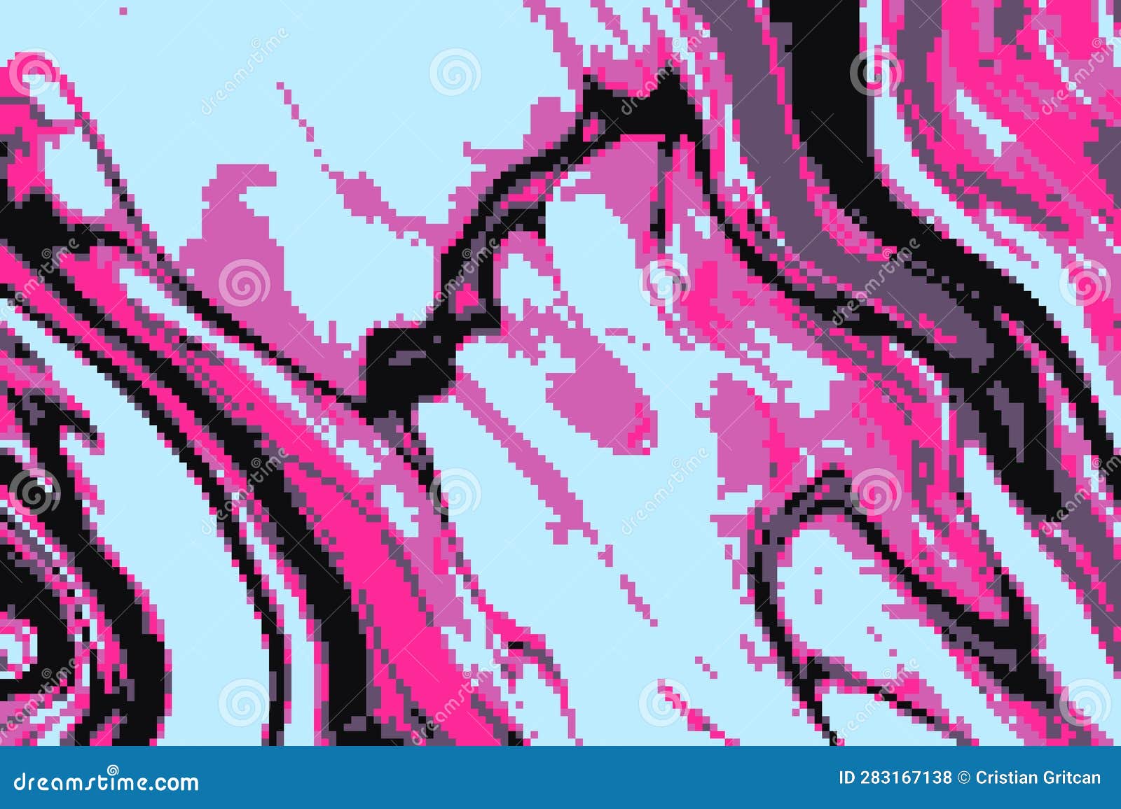 Pixelated 8 Bit Square Abstract Background High Resolution JPG Image ...