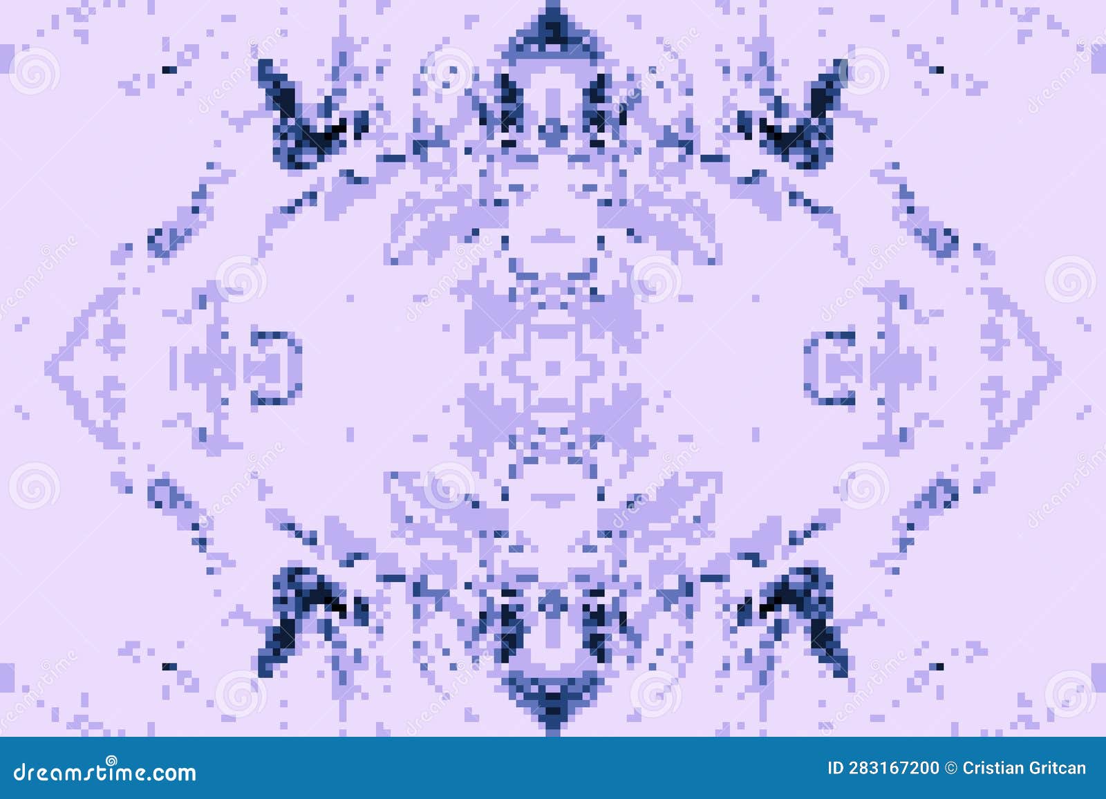 Pixelated 8 Bit Square Abstract Background High Resolution JPG Image ...