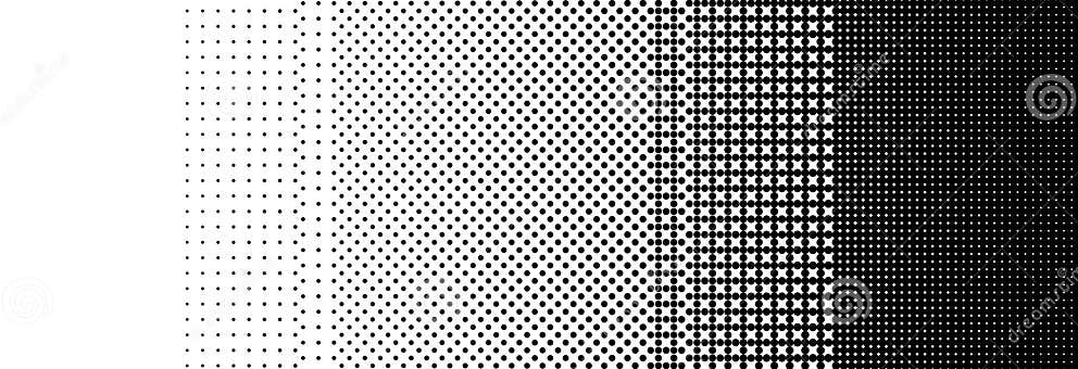 Pixelated Bitmap Gradient Texture. Black and White Dither Pattern ...