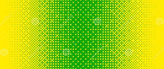 Pixelated Bitmap Gradient Texture. Yellow and Green Dither Pattern ...