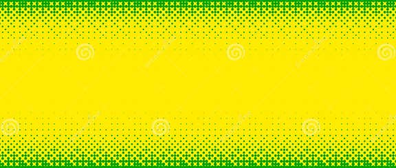 Pixelated Bitmap Gradient Texture. Yellow and Green Dither Pattern ...