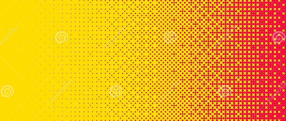 Pixelated Bitmap Gradient Texture. Yellow and Orange Dither Pattern ...