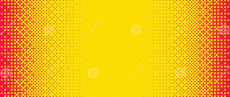 Pixelated Bitmap Gradient Texture. Yellow and Orange Dither Pattern ...