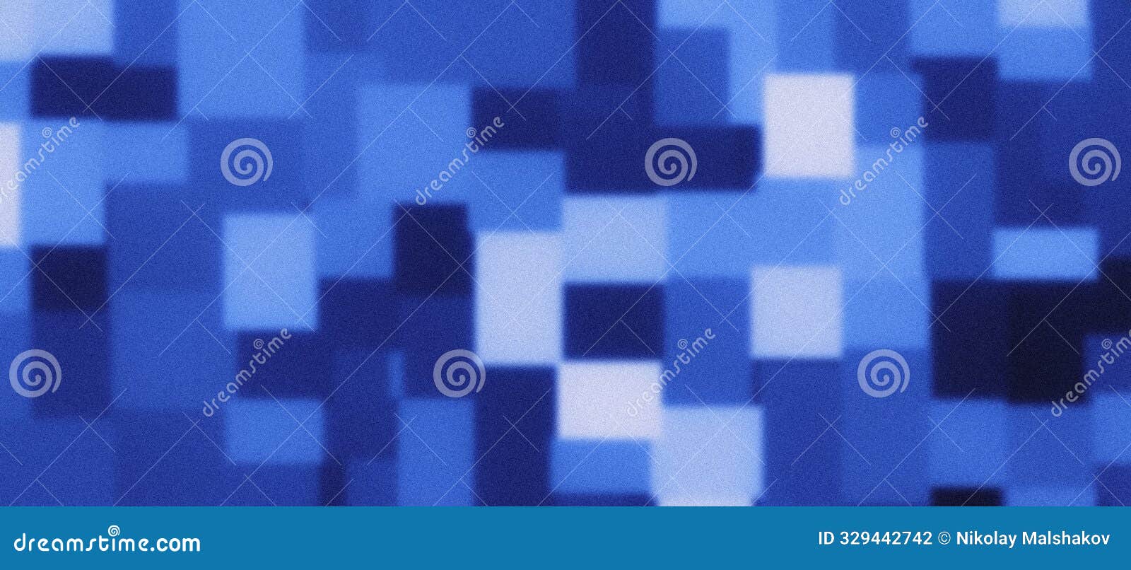 Pixelated Blue Abstract Background with a Textured Grainy Look Stock ...