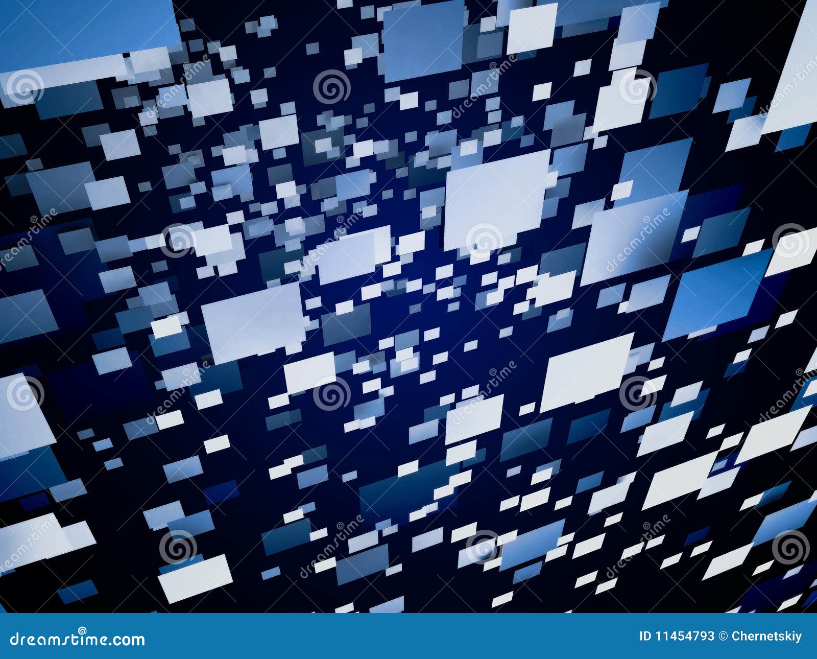 Pixelated blue background stock illustration. Illustration of backdrop ...