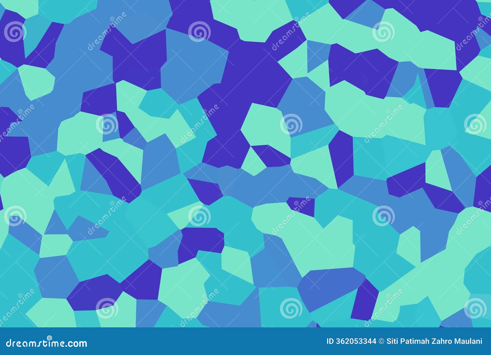 Pixelated Crystallized Paper Texture in Blue and Mint Soft Gradient ...