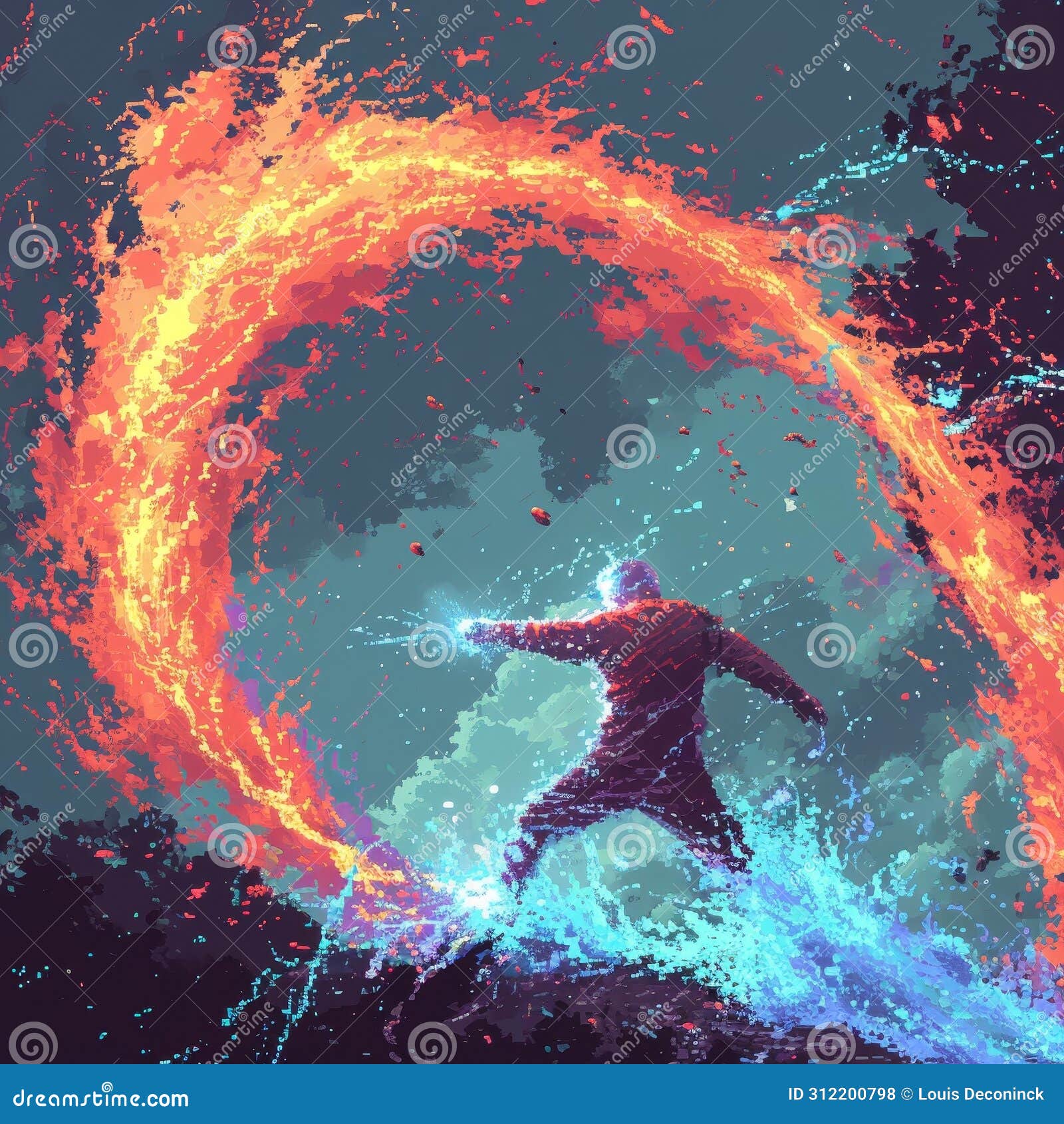 Pixelated Energy Circuits stock illustration. Illustration of abstract ...