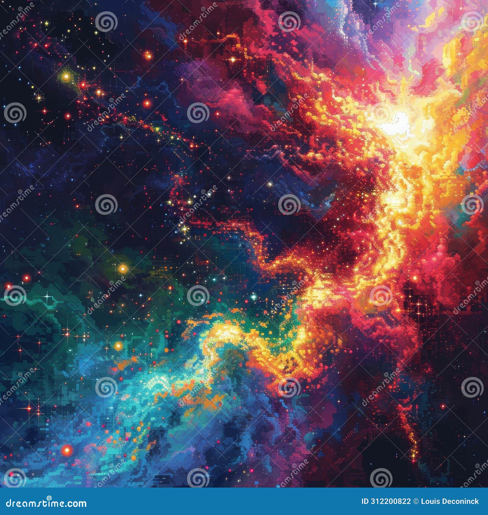Pixelated Energy Circuits stock illustration. Illustration of force ...