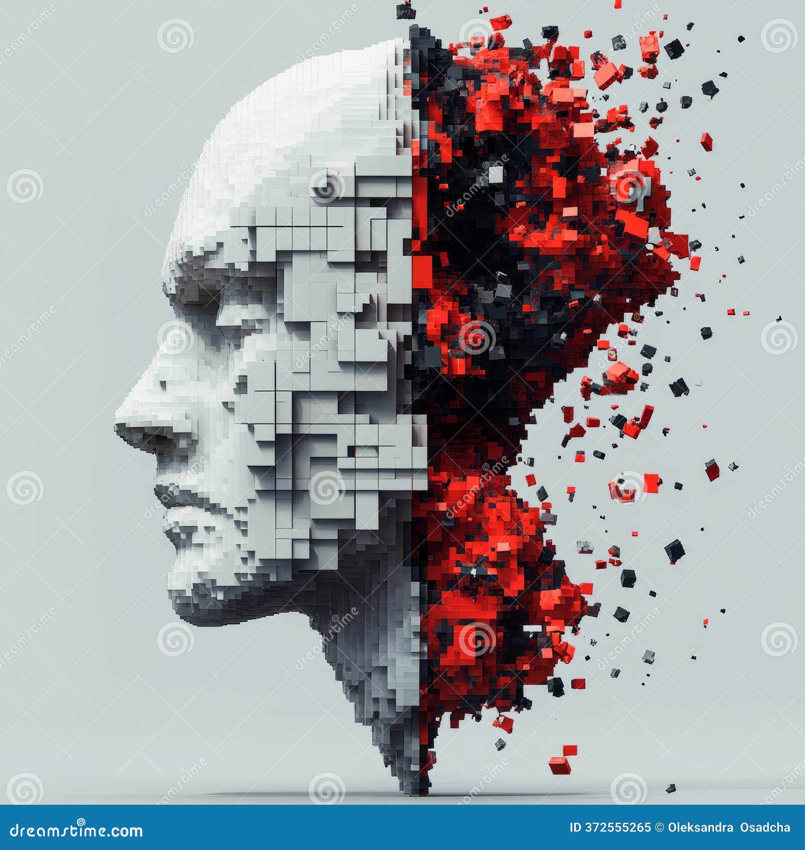 Pixelated Face Emoji Isolated On Transparent Background Royalty-Free ...