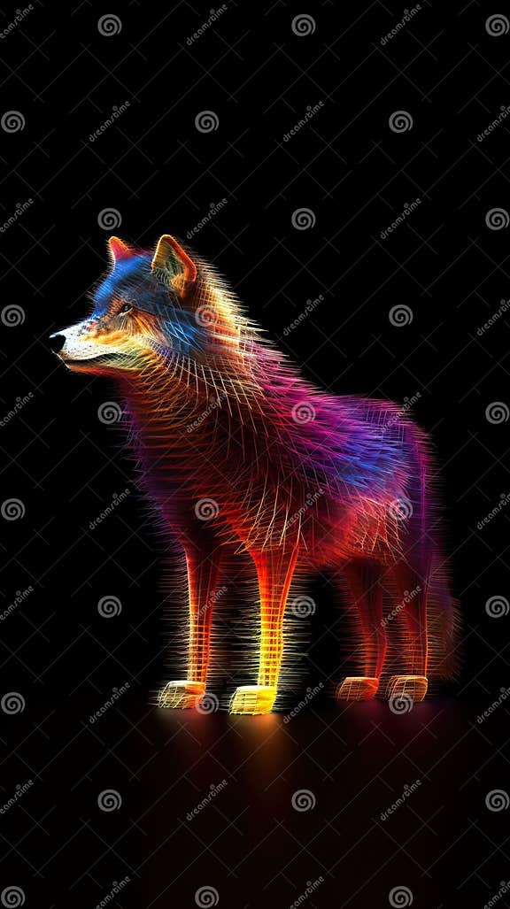 Pixelated Focus: a Creative Stock Image. Generative AI Stock ...