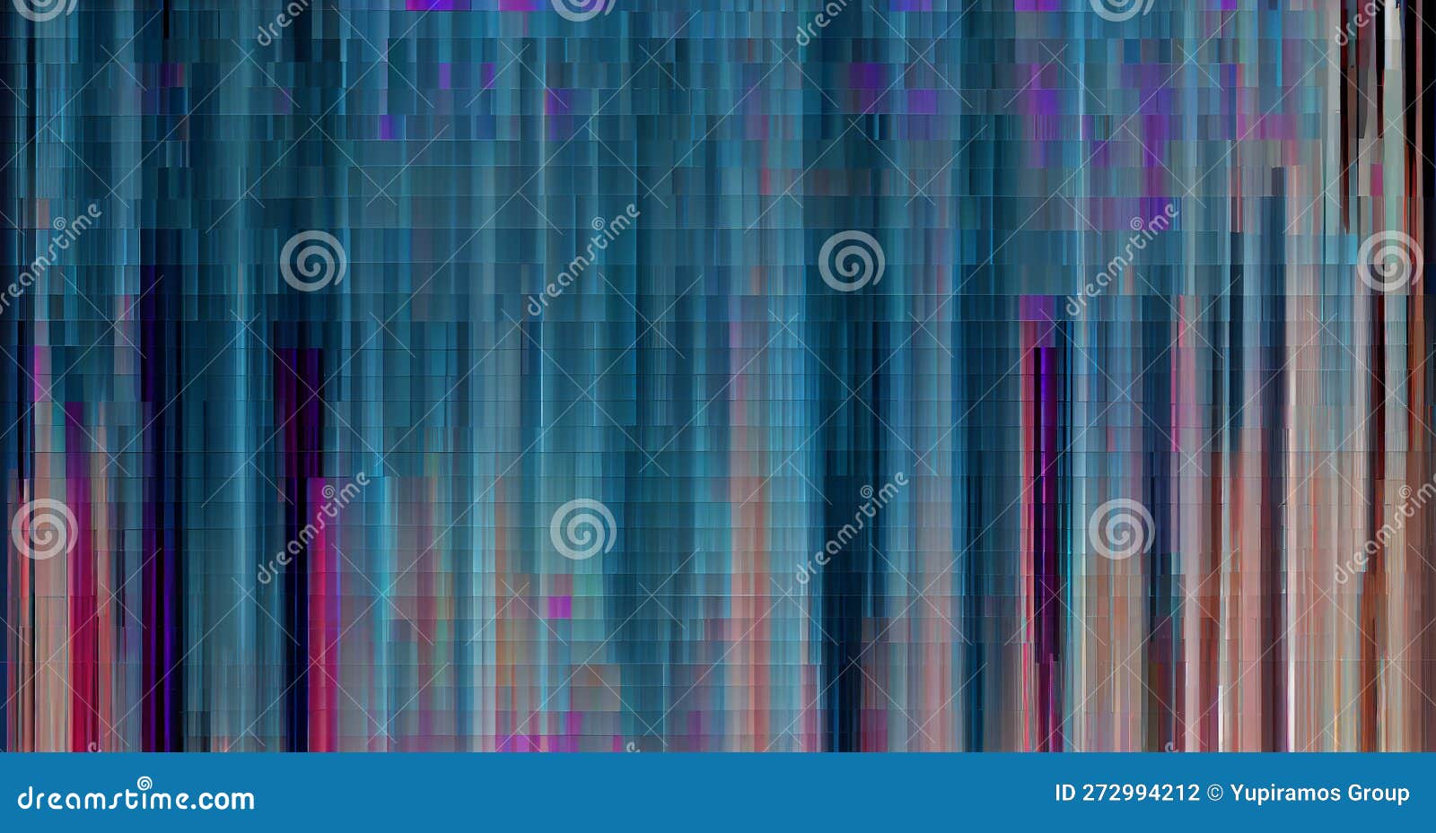 Pixelated Futuristic Image with Multi Colored Spectrum Patterns ...