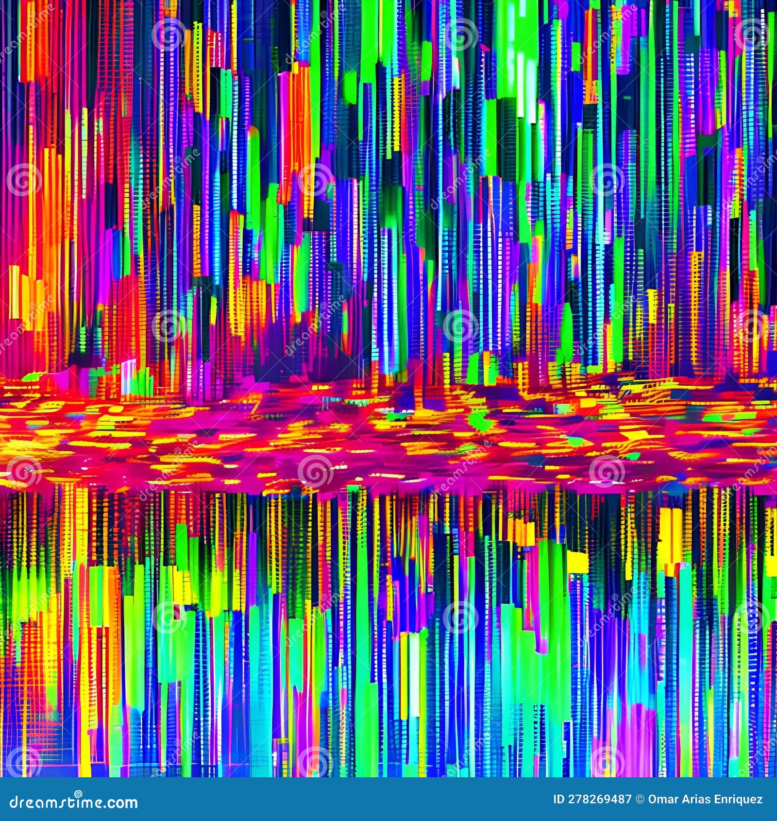 311 Pixelated Glitch: a Glitchy and Abstract Background Featuring ...