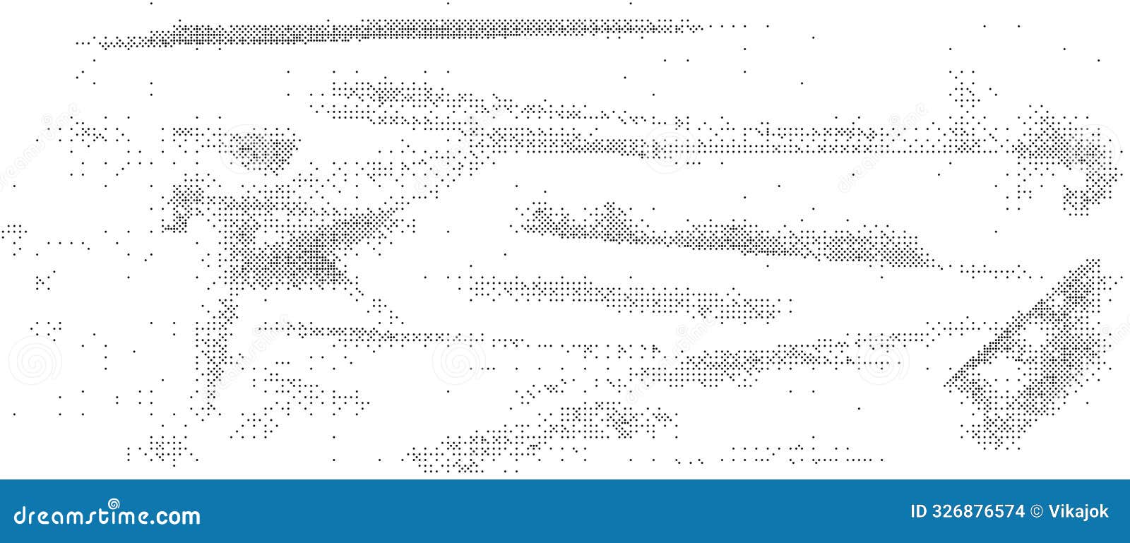 Pixelated Grain Texture Bitmap. Dither Grunge Background. Abstract ...