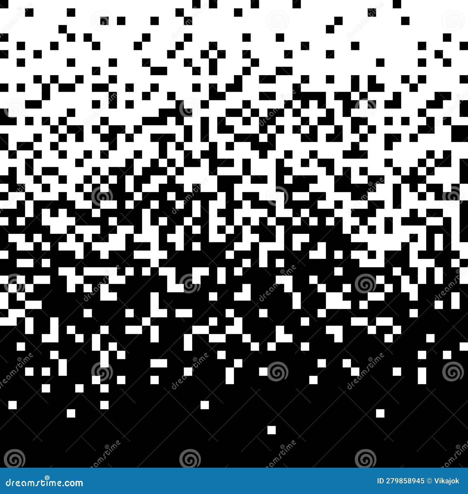 Fading Pixelated Pick Frame. Radial Rose Noise Grain Texture ...