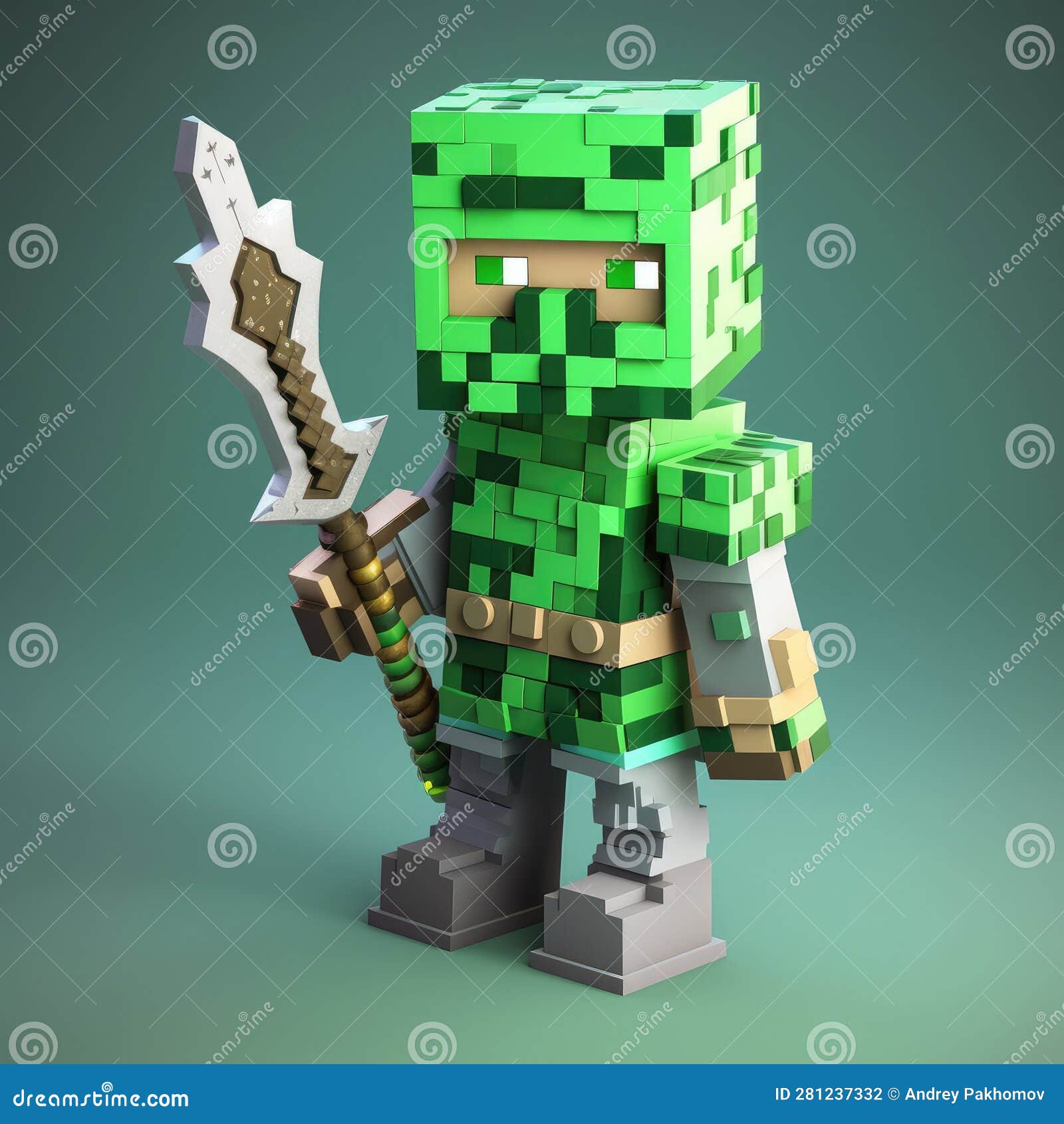 Pixelated Human Character, Illustration in Pixel Art Style, Computer ...