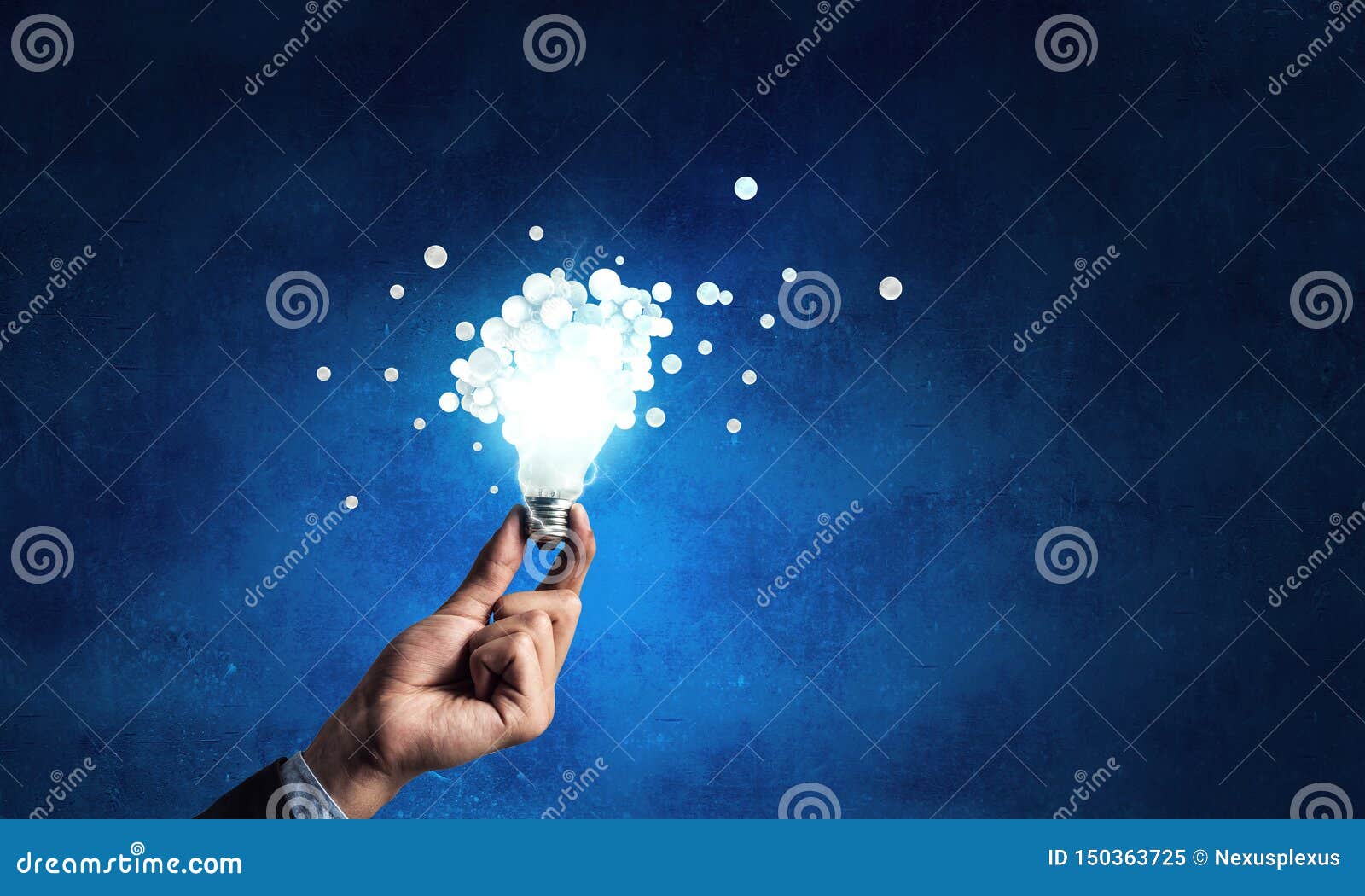 Pixelated Light Bulb. Development Concept. Mixed Media Stock Image ...