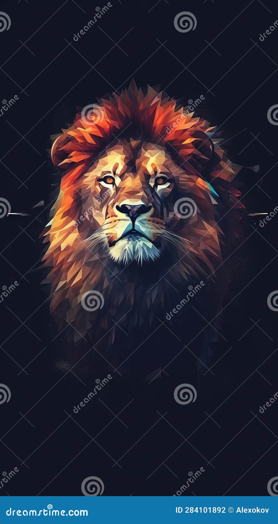 Pixelated Lion King NFT Cartoon Design Vector Illustration ...