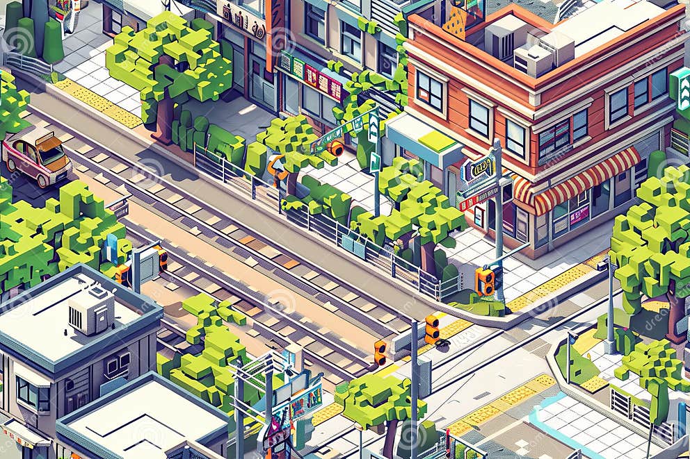 Pixelated Object Design with Realistic Isometric Precision and ...