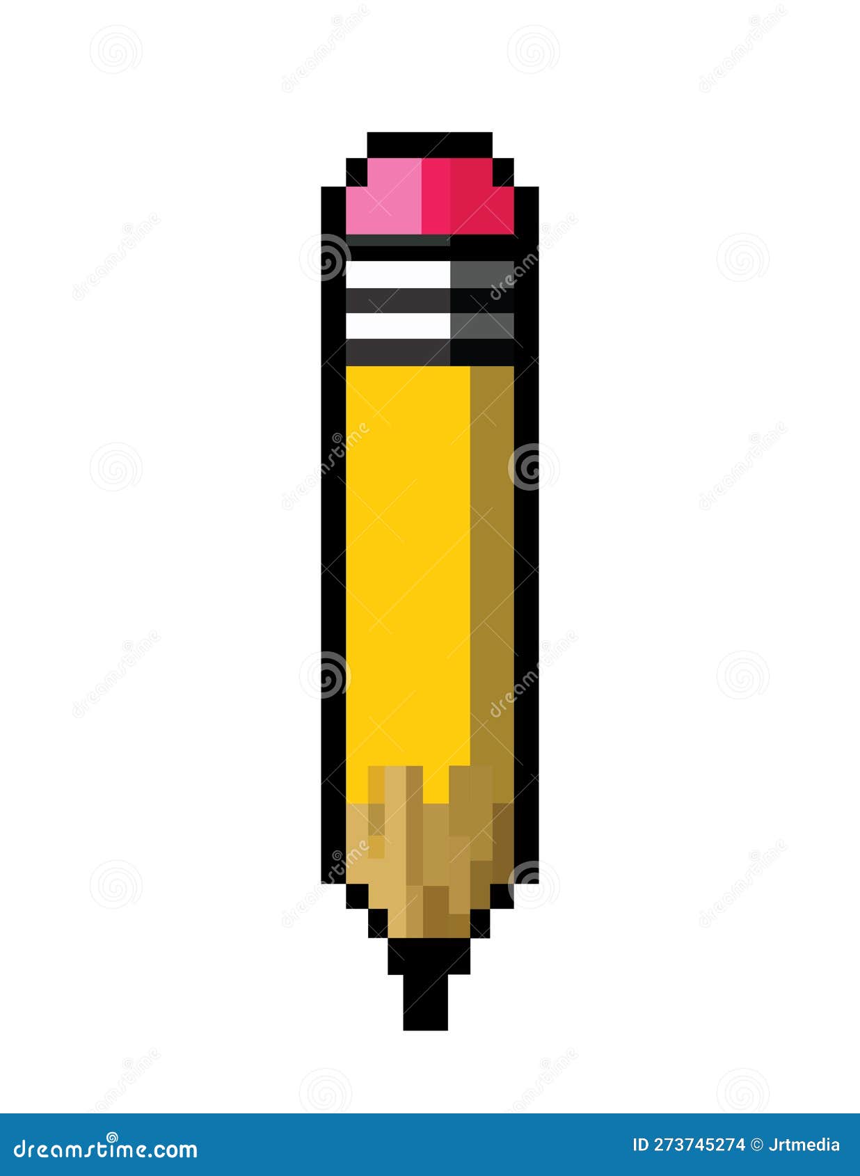 Pixelated Pencil Stock Illustrations – 76 Pixelated Pencil Stock ...