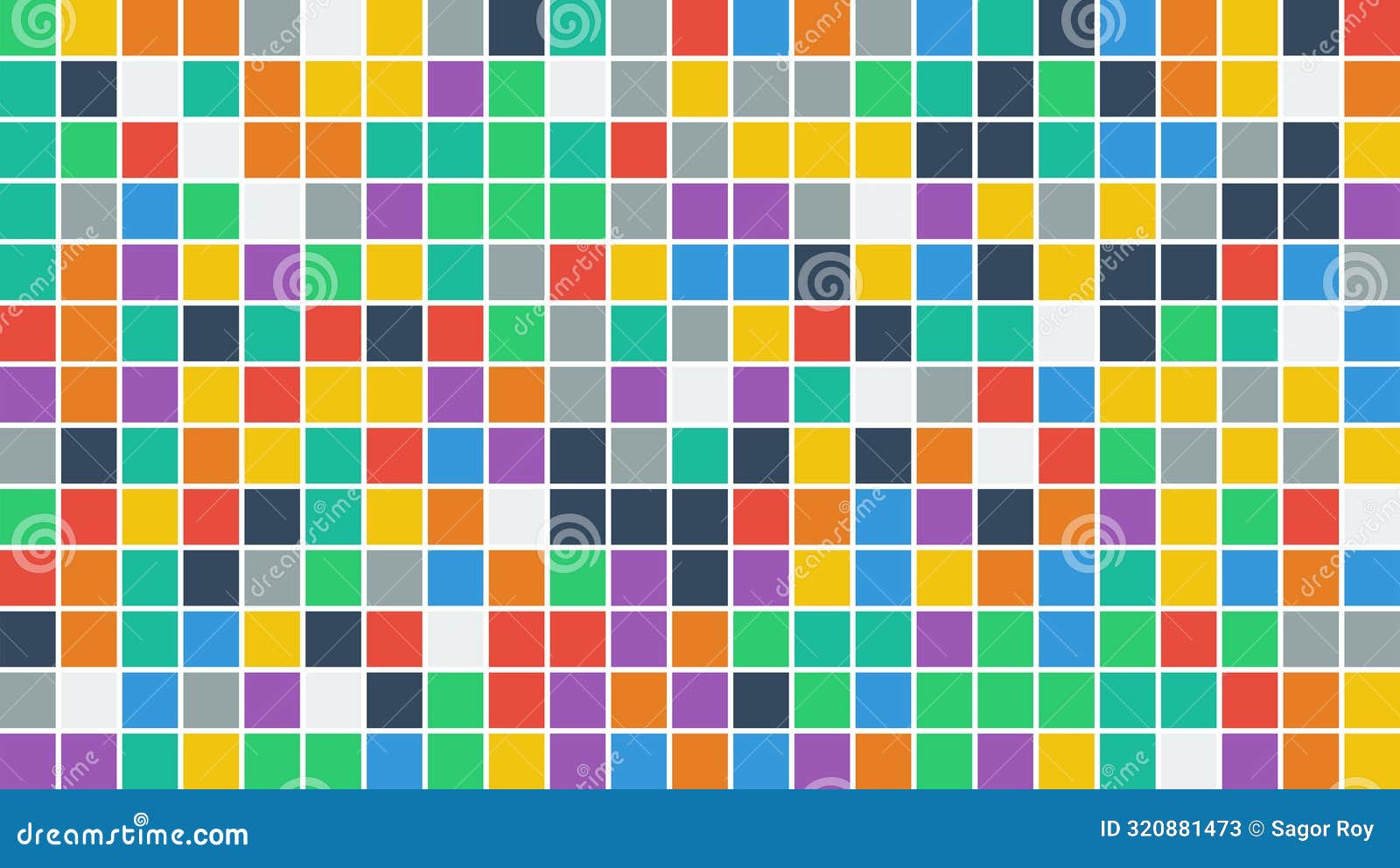 Pixelated Retro Psychedelic Checkerboard Seamless Monochrome Pattern ...