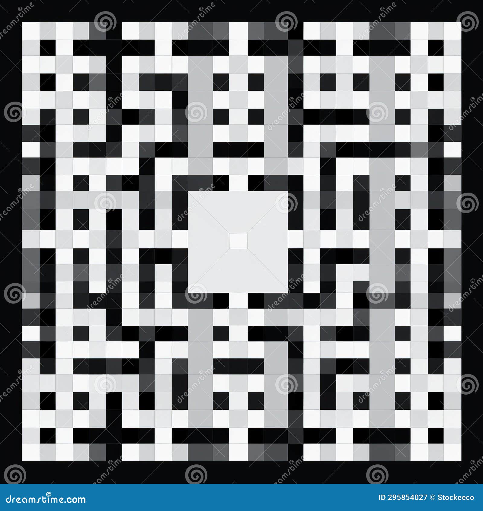 Pixelated Squares: a Jacquard Design with Illusory Depth and Celtic ...