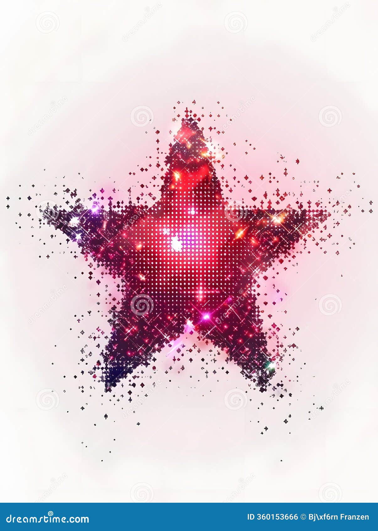 Pixelated Star Bright Pixel Art Stock Illustration - Illustration of ...