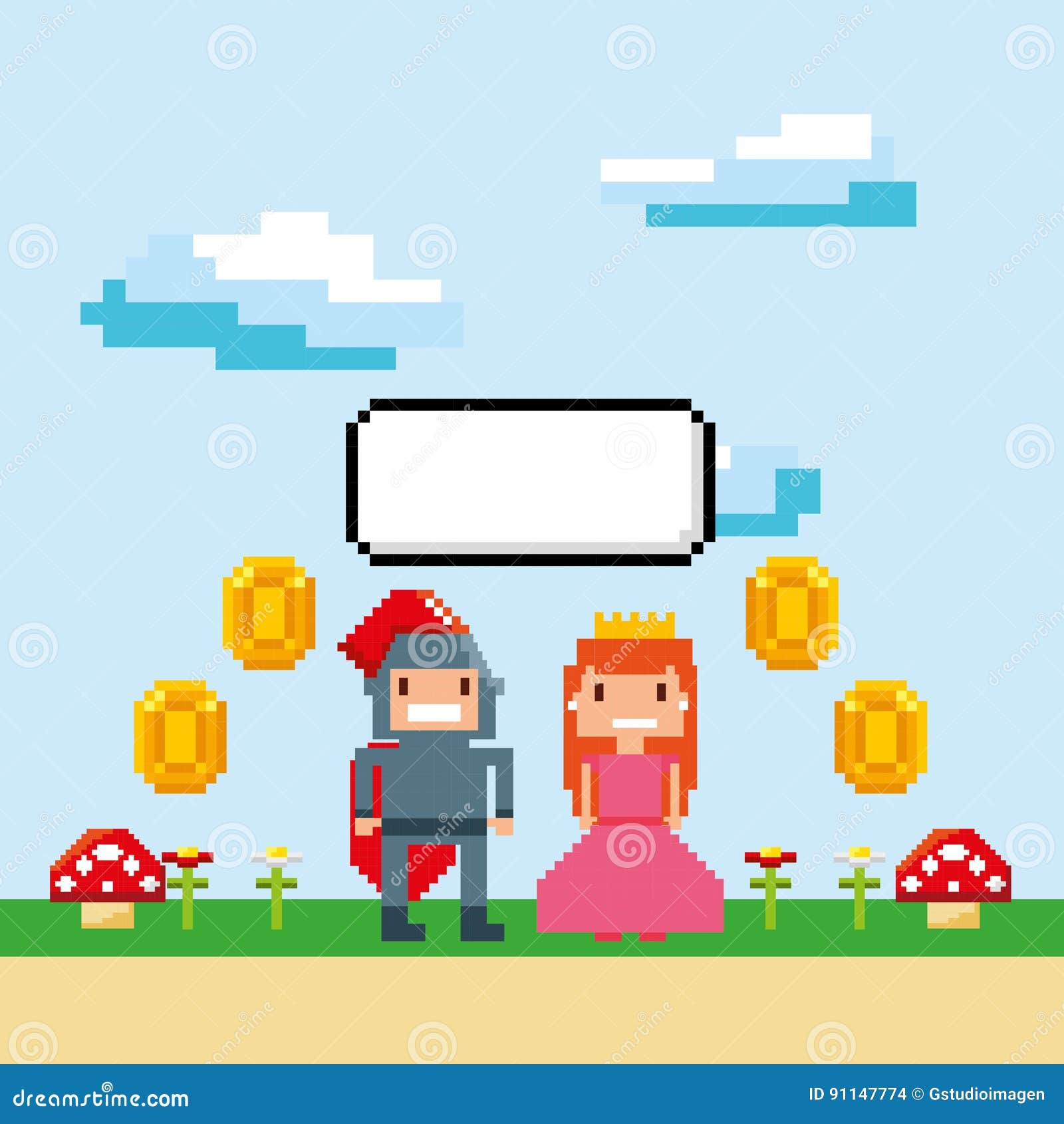 Pixelated Video Game Icons Cartoon Vector | CartoonDealer.com #91148079