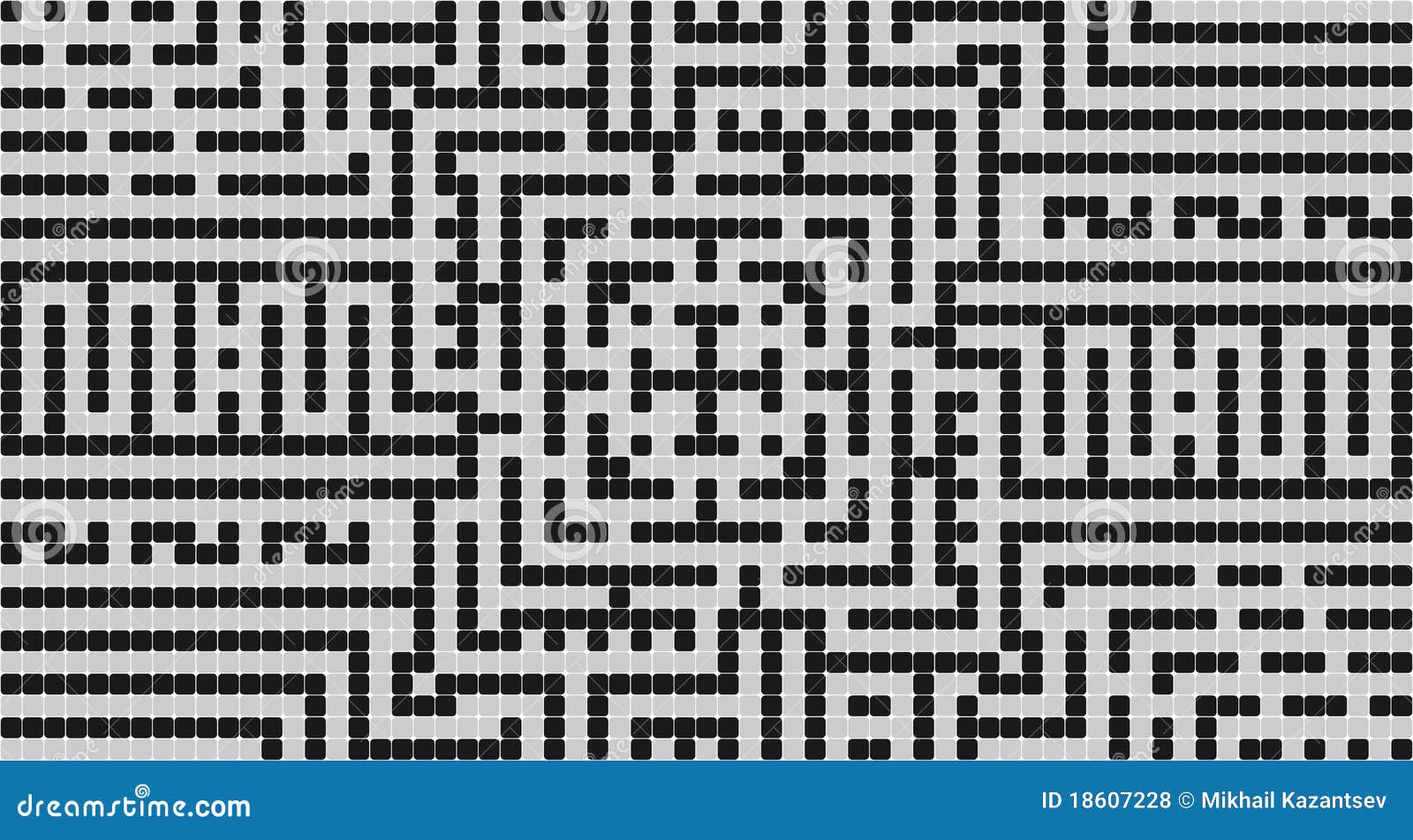 Pixeles blancos y negros stock de ilustración. Ilustración de detalle ...