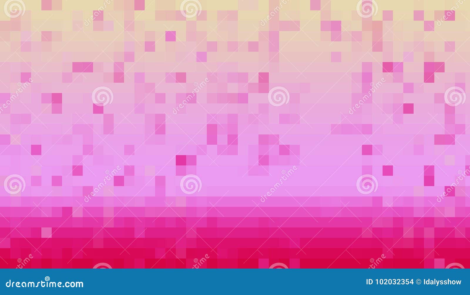 Pixeles rosados, ejemplo stock de ilustración. Ilustración de azul ...