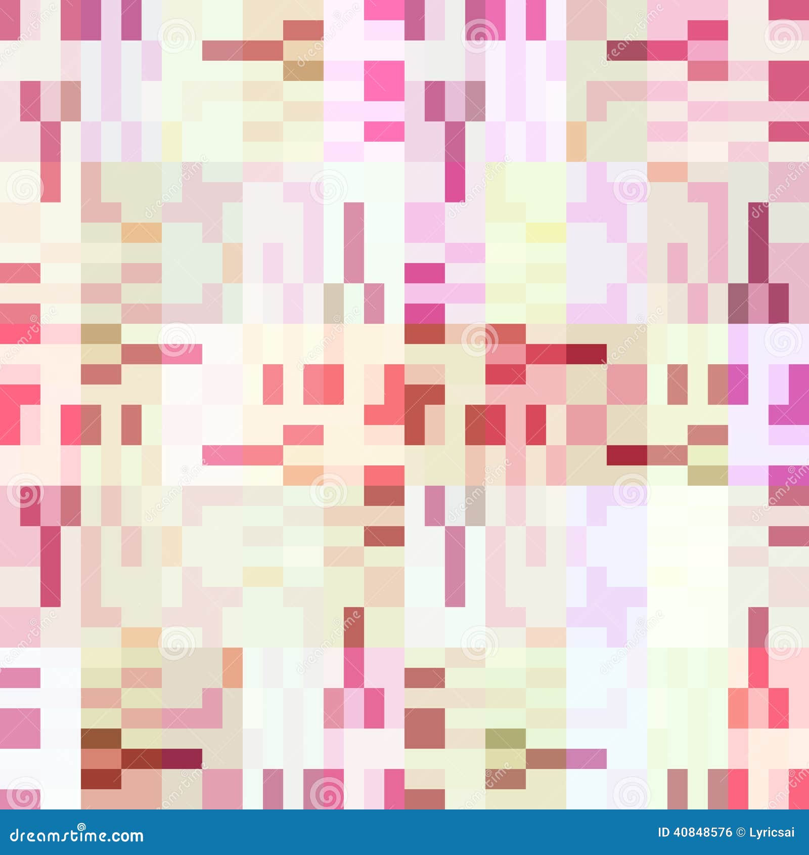 Pixelized pattern stock vector. Illustration of quadrangle - 40848576