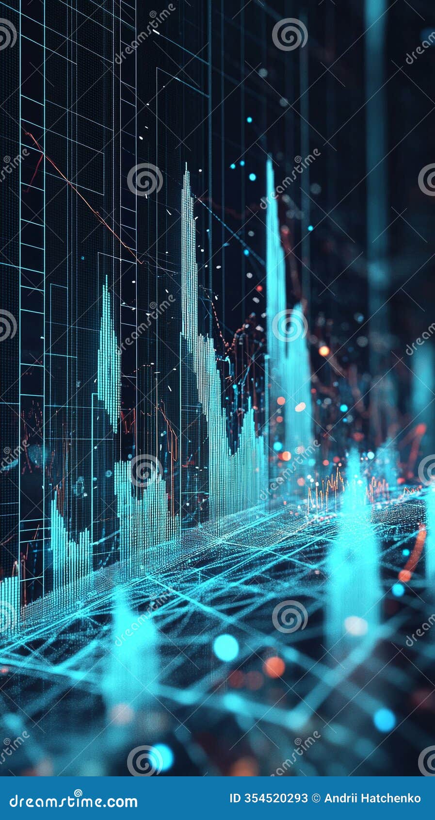 Pixelized Representation of Earnings before Interest and Taxes in Graph ...