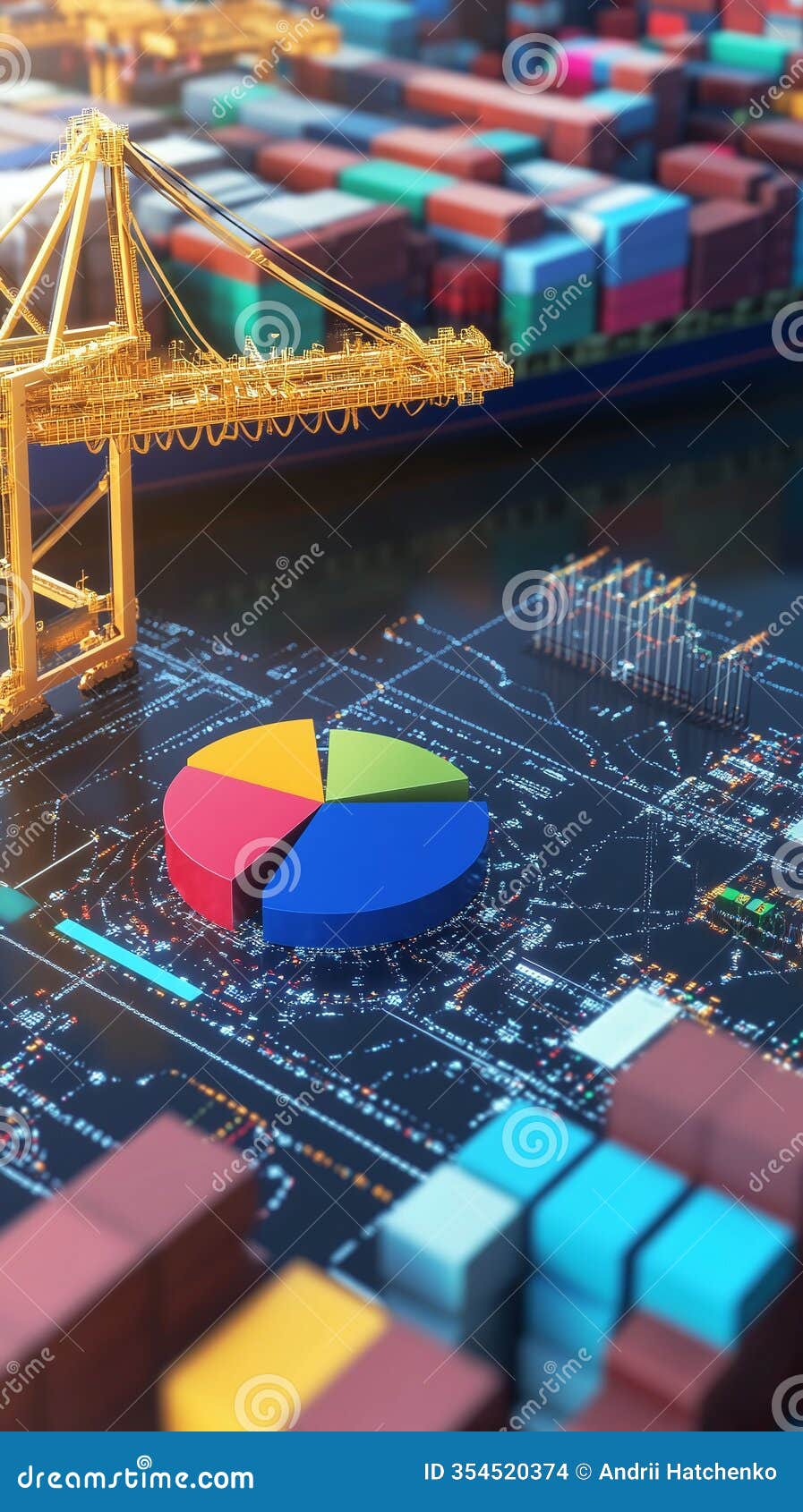 Pixelized Pie Chart Breaking Down Personal Monthly Budget Categories ...