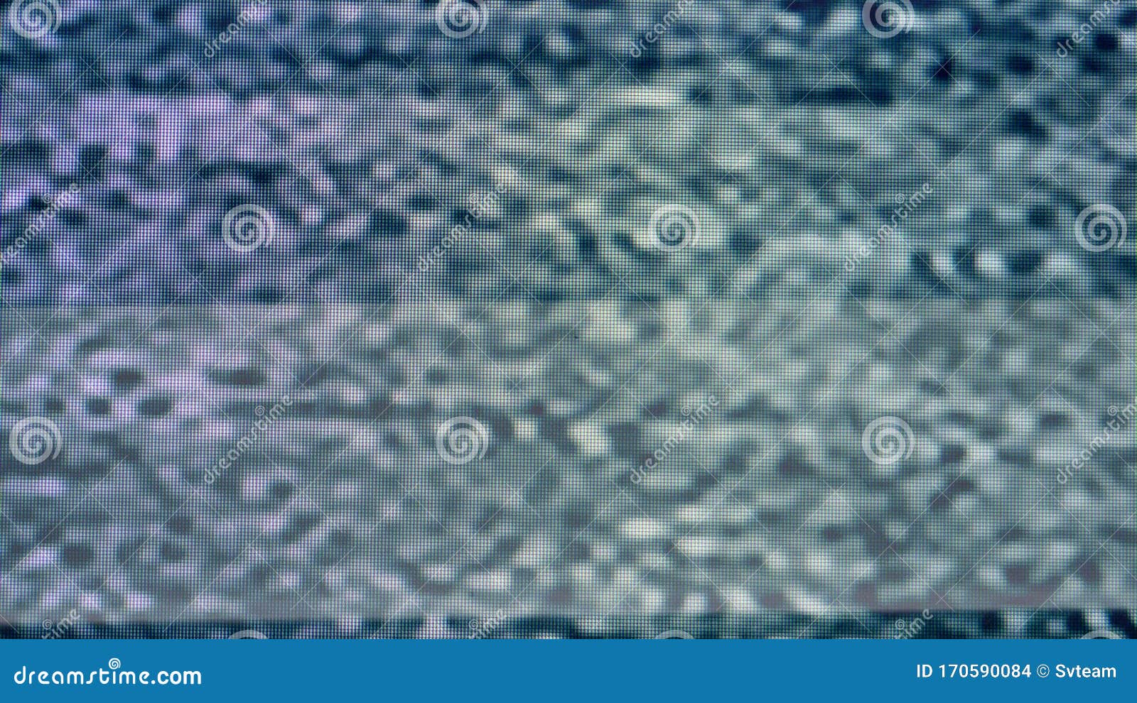 Pixelized TV-interferences are Flickering. Abstract Digital Glitch ...