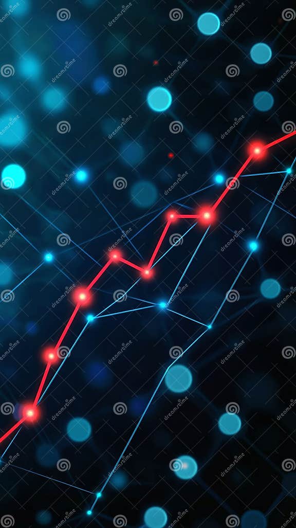 Pixelized Wealth Growth Graph with Sparkles Highlighting Milestones ...