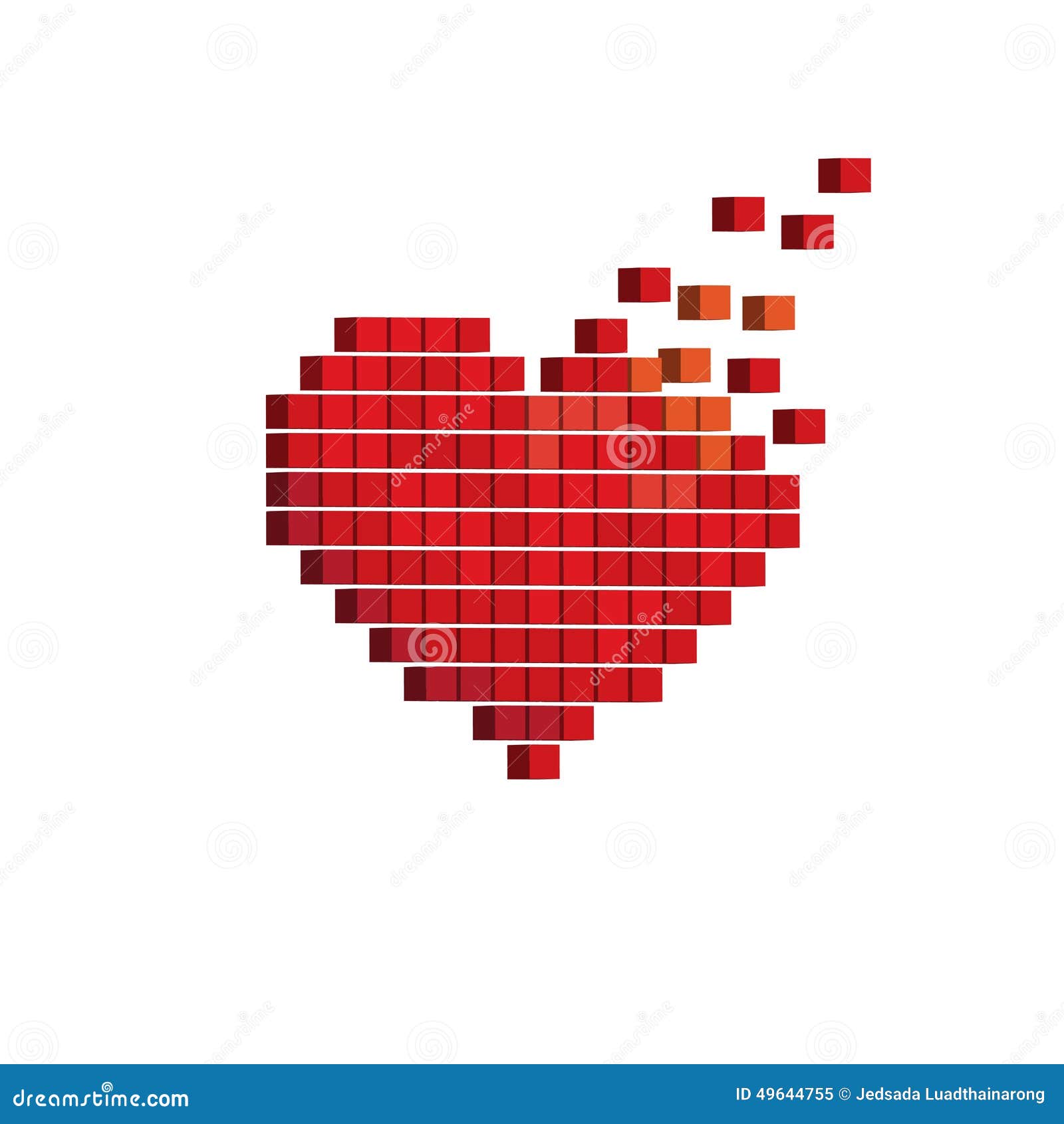 Pixels Heart Stock Illustrations – 903 Pixels Heart Stock Illustrations ...
