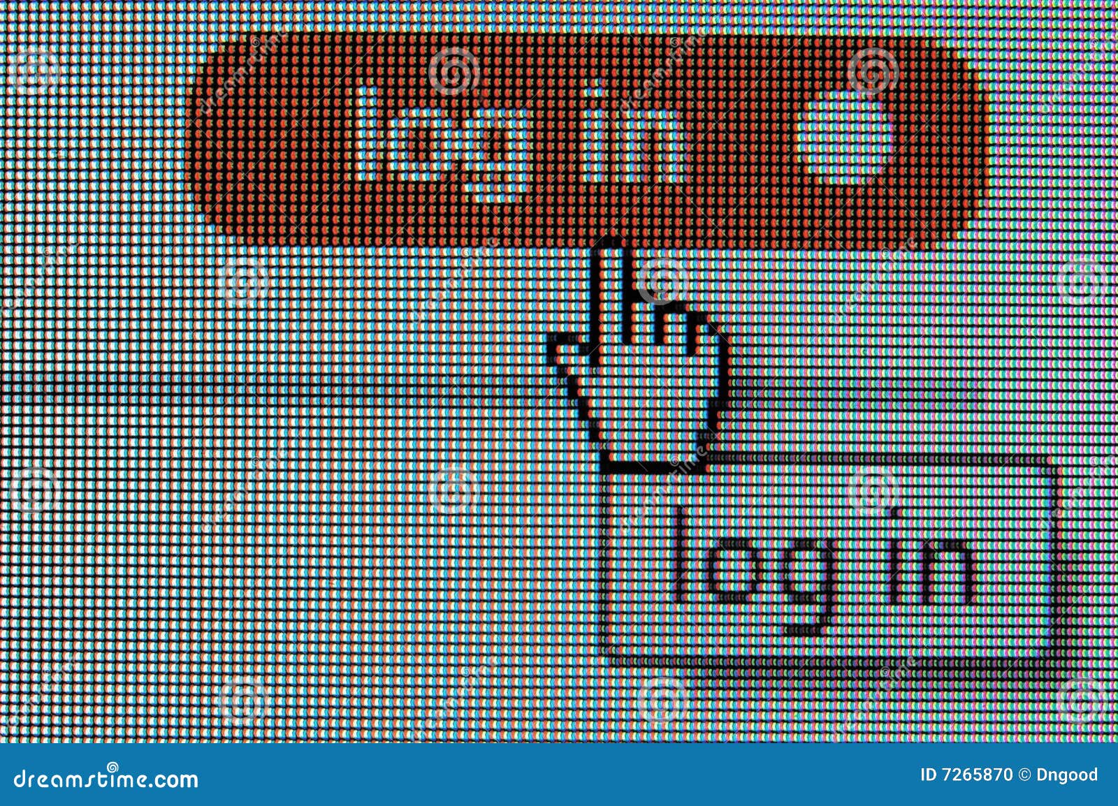 Pixels - Login stock photo. Image of crystal, binary, pixel - 7265870