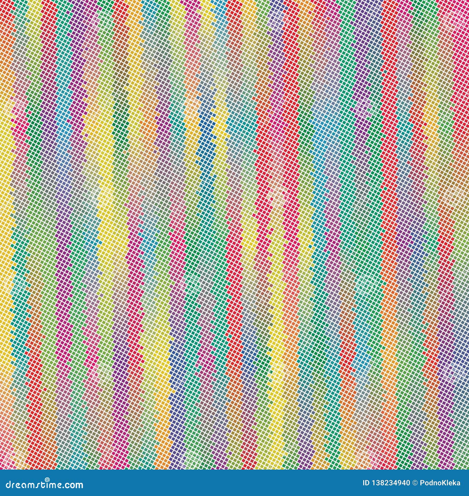 Pixels Stripe Squares Bright Color Vector Background Pattern Texture ...