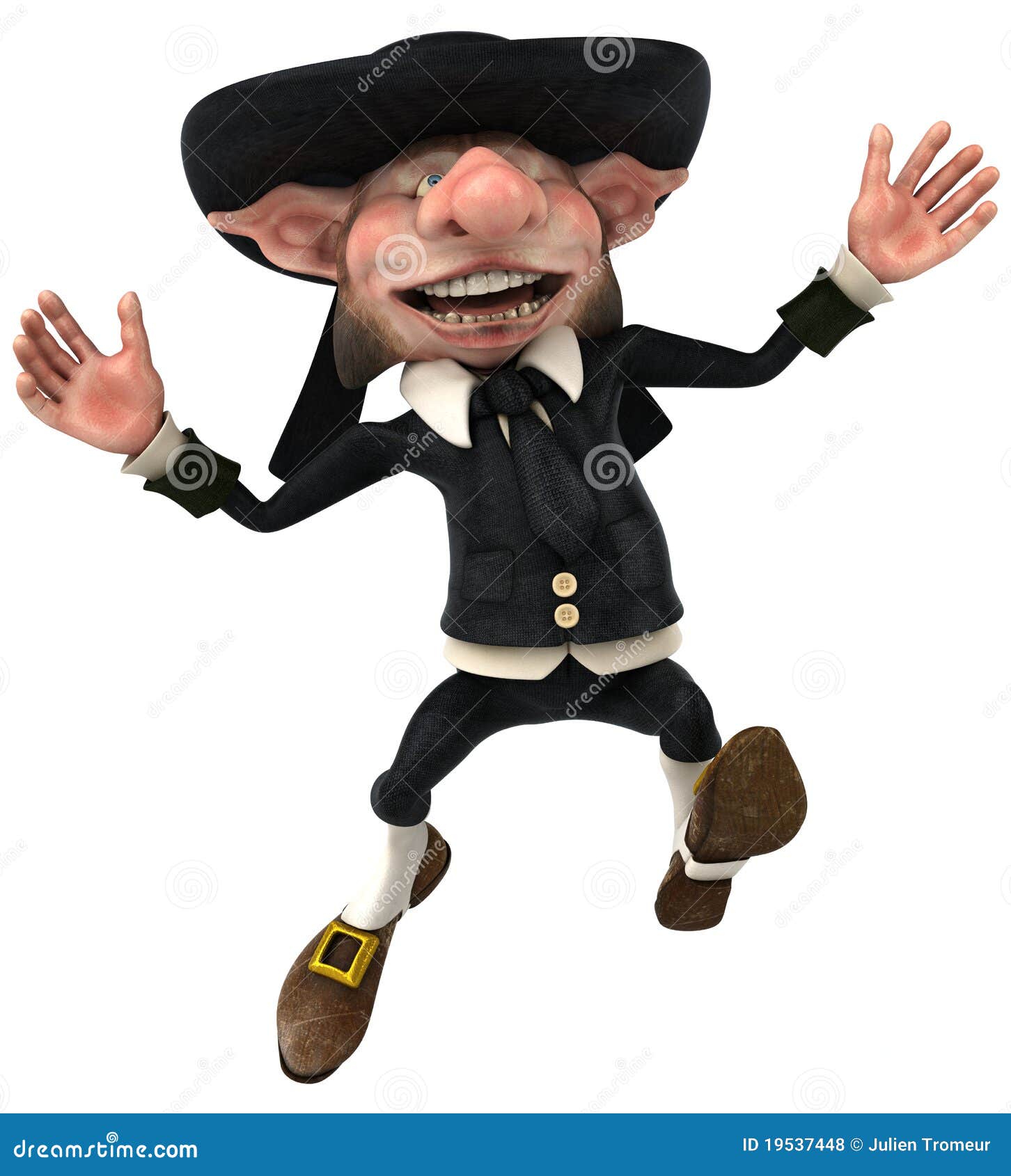 Pixie stock illustration. Illustration of ireland, leprechaun - 19537448