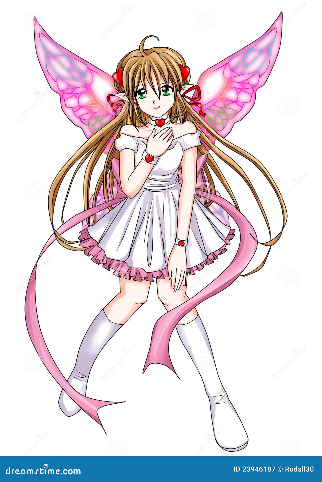 Pixie stock illustration. Illustration of fairytale, beautiful - 23946187