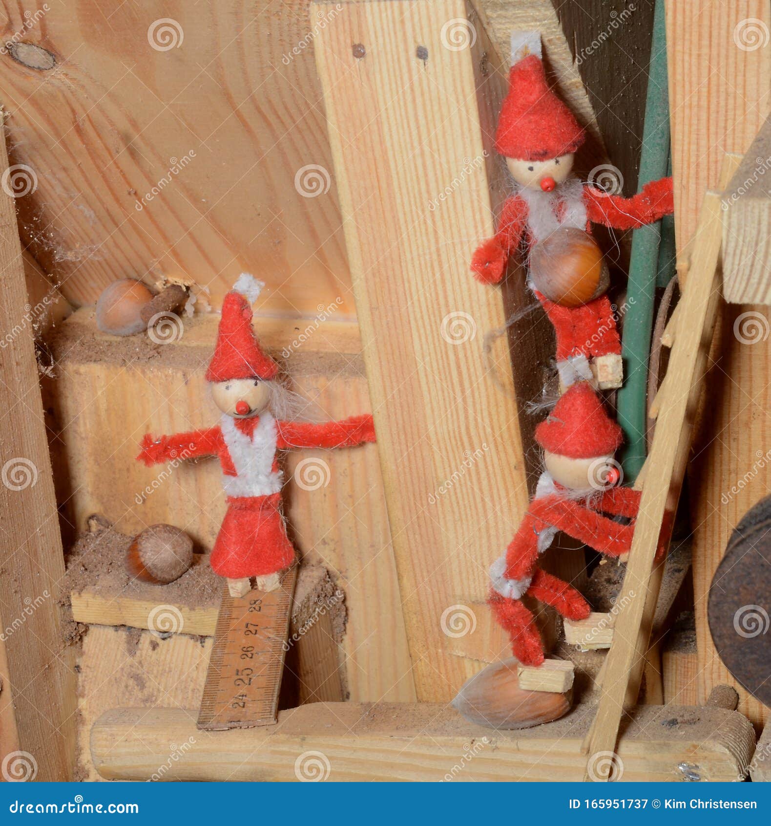 Pixie Gang on Nut Robbery in an Old Machine Stock Image - Image of dust ...